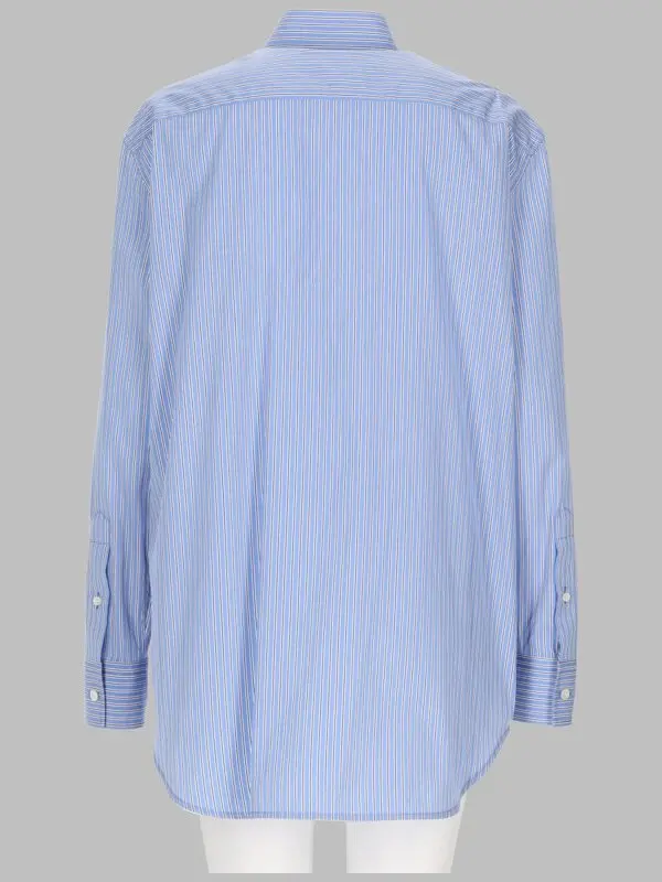 Balenciaga Camicia In Popeline Tecnico Ultra Fine