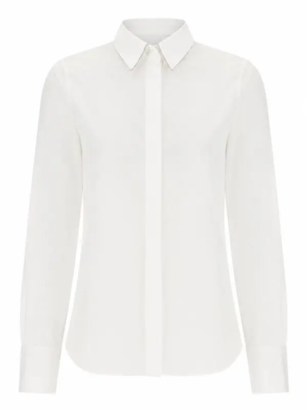 Brunello Cucinelli Camicia In Cotone