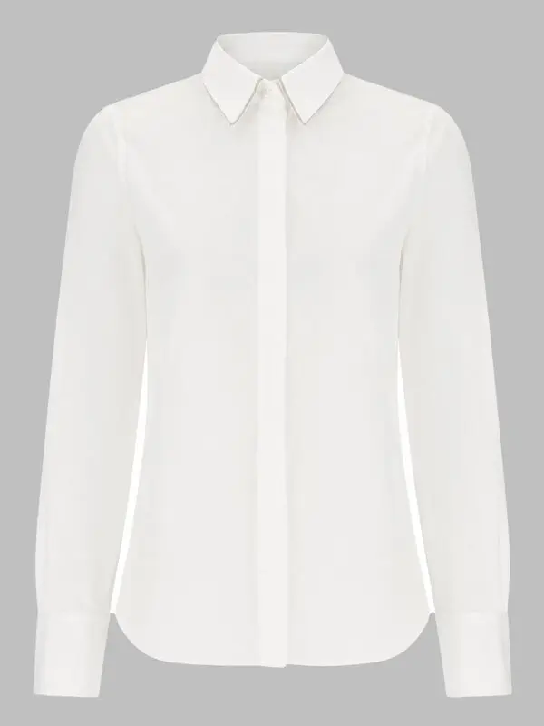 Brunello Cucinelli Camicia In Cotone