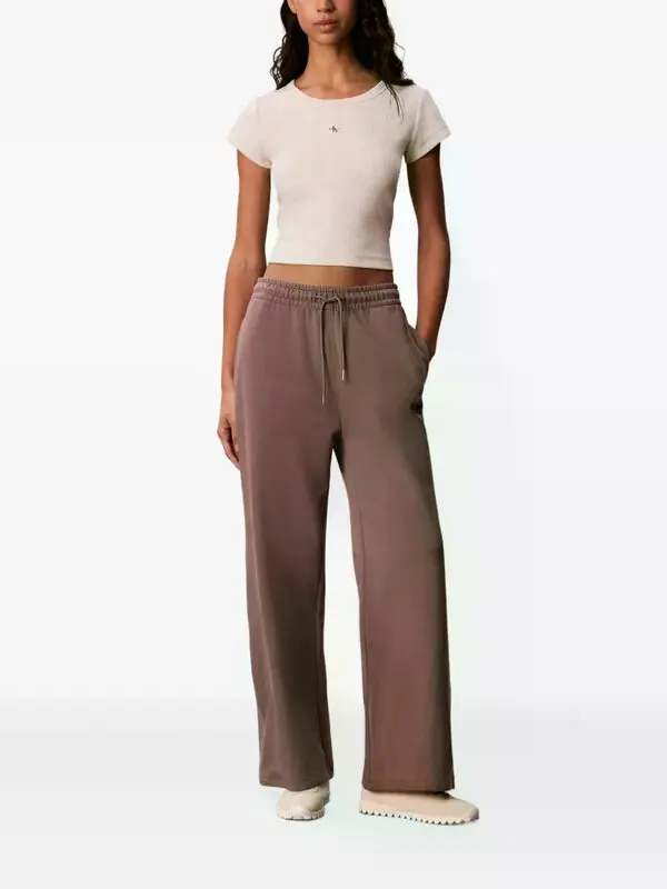 Calvin Klein Logo-embroidered Drawstring Track Pants