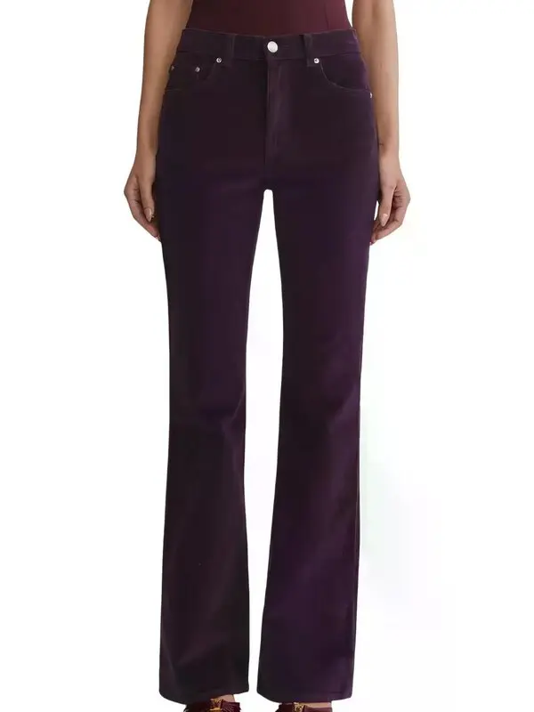 DL1961 Bridget Instasculpt Bootcut Jeans - Purple