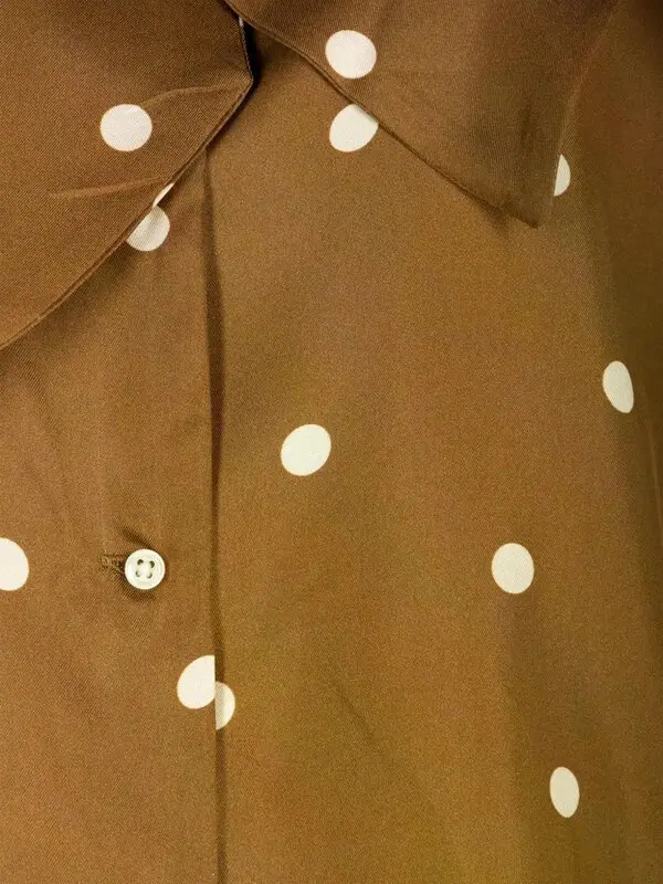 The Great. Zenith Polka-dot Pussy-bow Shirt
