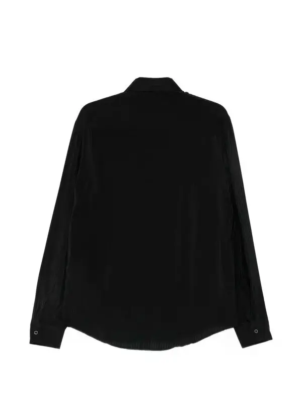 Patrizia Pepe Tonal-stitch Long-sleeve Shirt