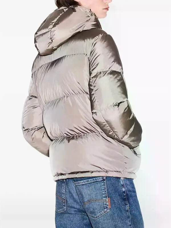 Armani Exchange Quilted Hooded Jacket