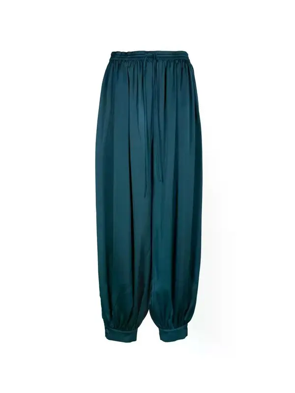 Cinq À Sept Esme Satin Trousers - Blue