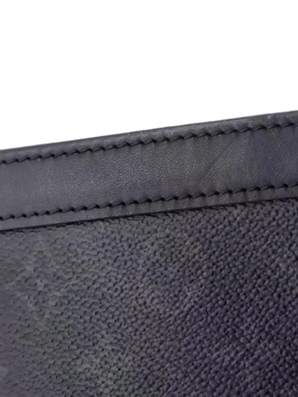 LOUIS VUITTON Pochette Voyage Monogram Eclipse Canvas Mm Clutch Bag