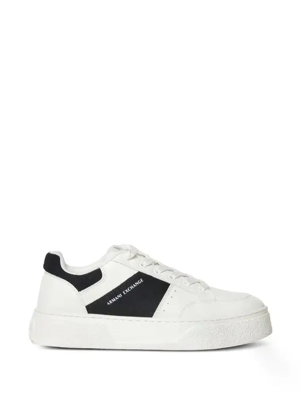 Armani Exchange Panelled Platform Sneakers