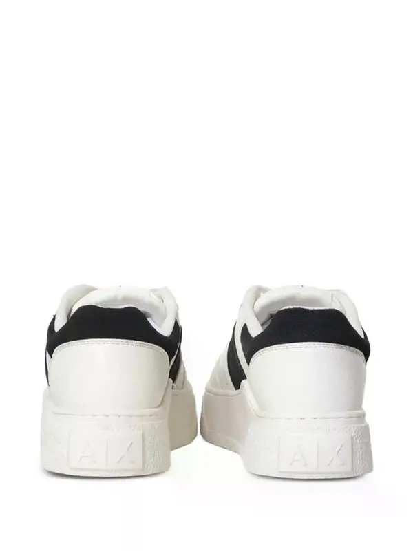 Armani Exchange Panelled Platform Sneakers
