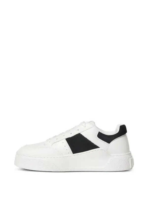 Armani Exchange Panelled Platform Sneakers