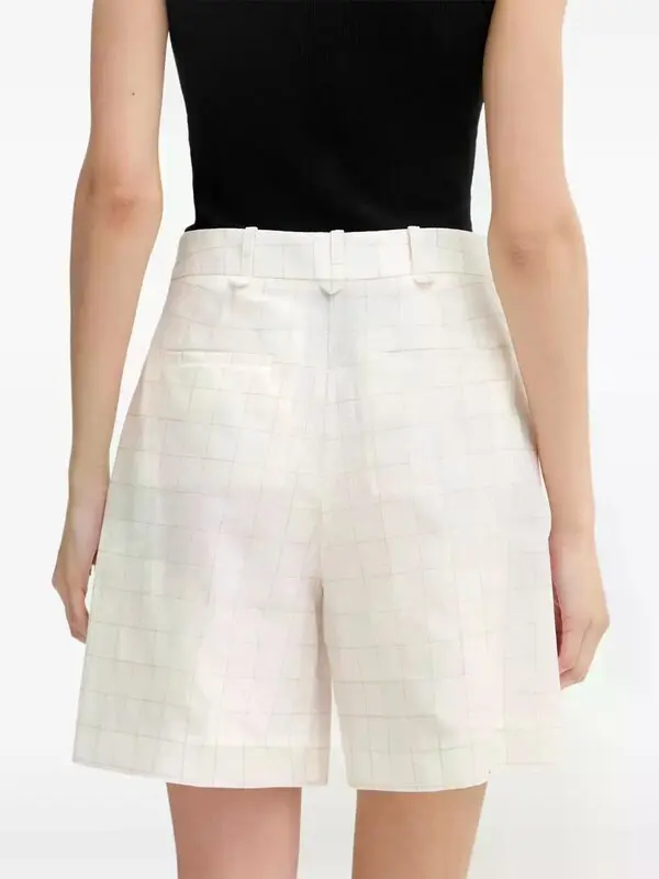 BENETTON Check-pattern Shorts