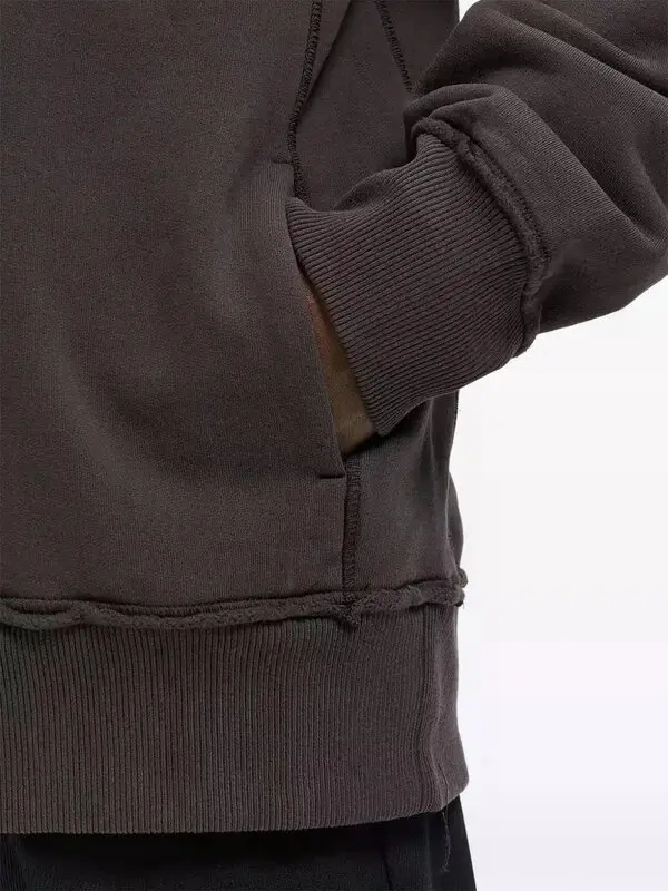 OLAF Logo-embroidered Quarter-zip Sweatshirt