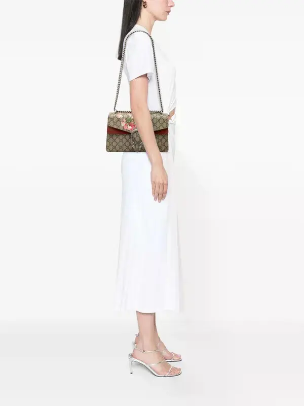 Gucci 2016-2026 Medium Gg Supreme Blooms Dionysus Shoulder Bag