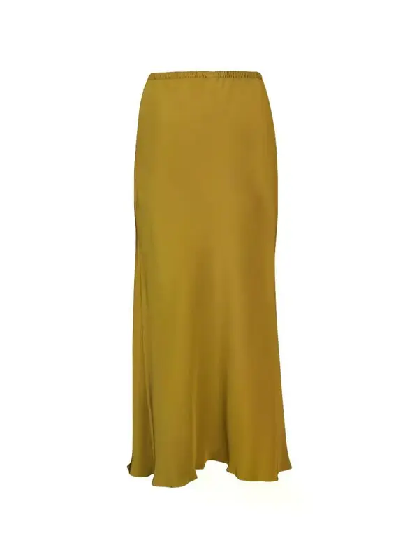 PETER COHEN Bias-cut Silk Skirt