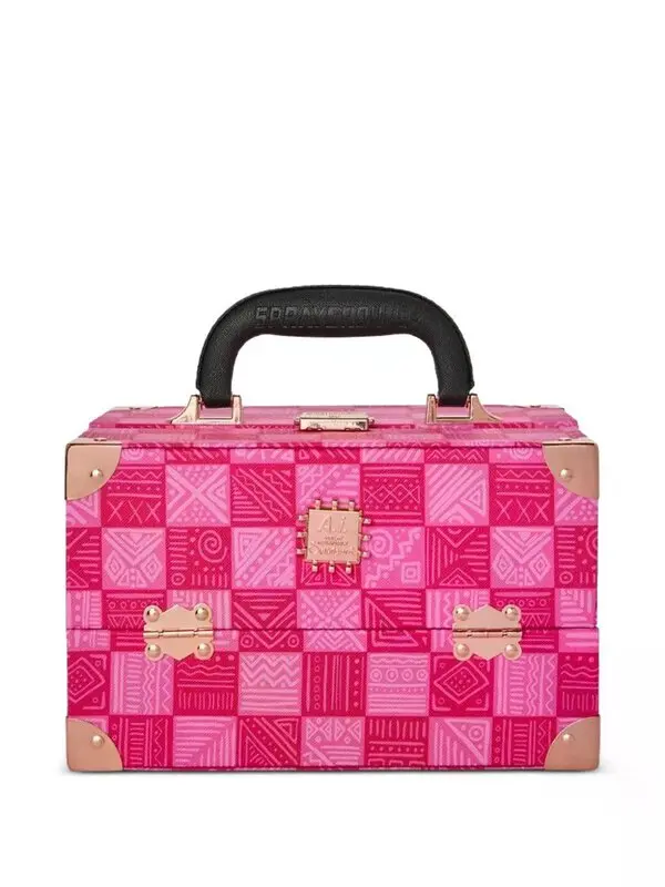 SPRAYGROUND A.i. African Intelligence The Sunset Jewelry Case - Pink
