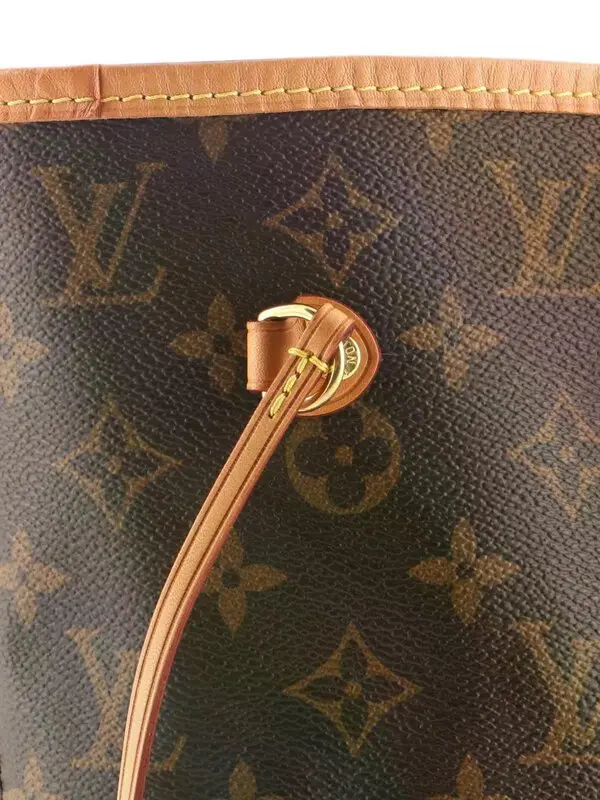 LOUIS VUITTON Neverfull Nm Monogram Canvas Mm Tote Bag - Brown