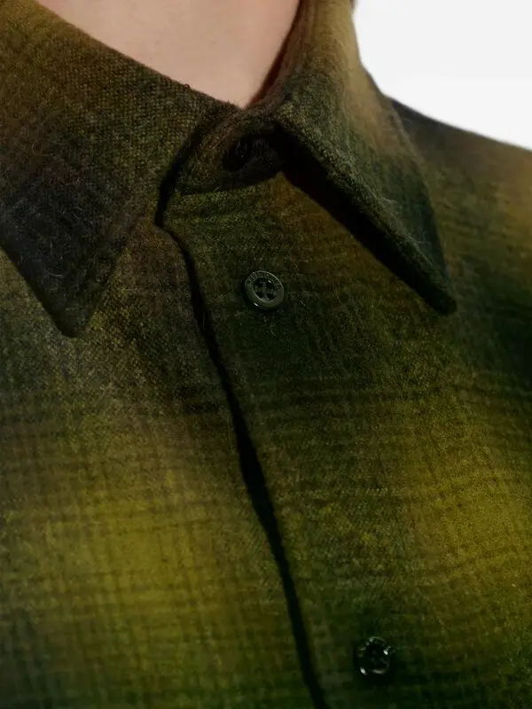 Balenciaga Check-pattern Shirt