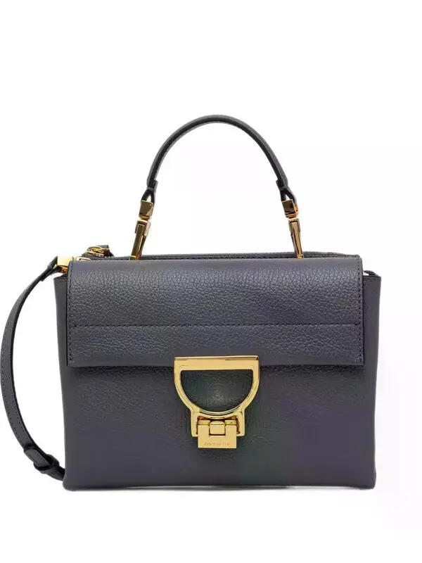COCCINELLE Small Arlettis Grained Leather Shoulder Bag