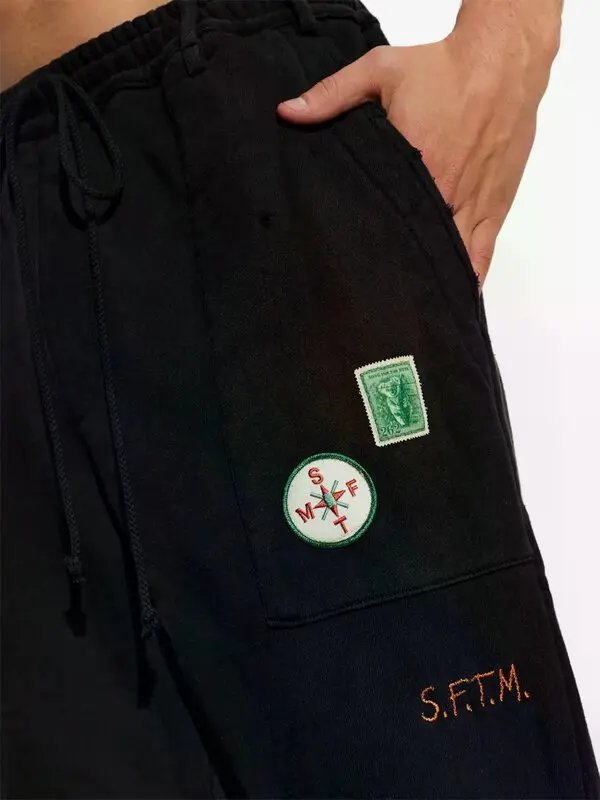 SONG FOR THE MUTE Patch-detail Track Pants