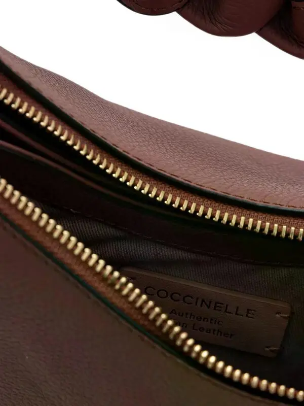 COCCINELLE Small Boheme Braided-handle Tote Bag