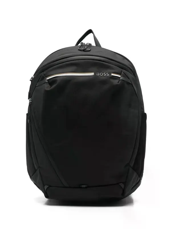 BOSS Multi-zip Backpack - Black