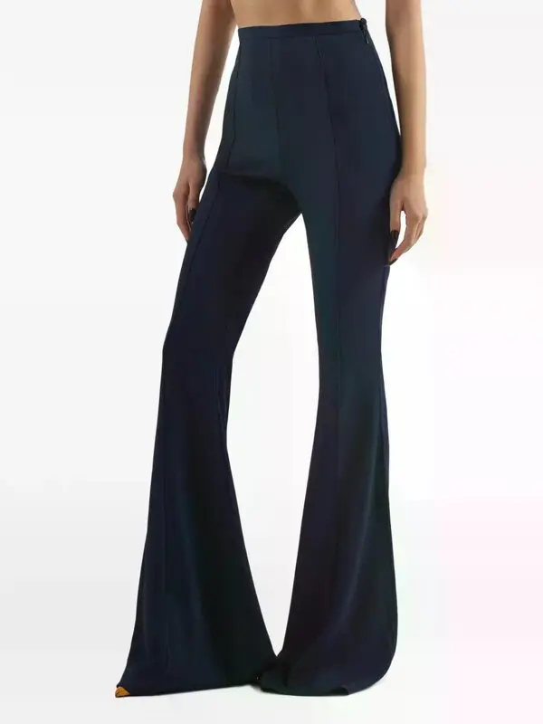 TALLER MARMO Mae Flared Trousers - Blue
