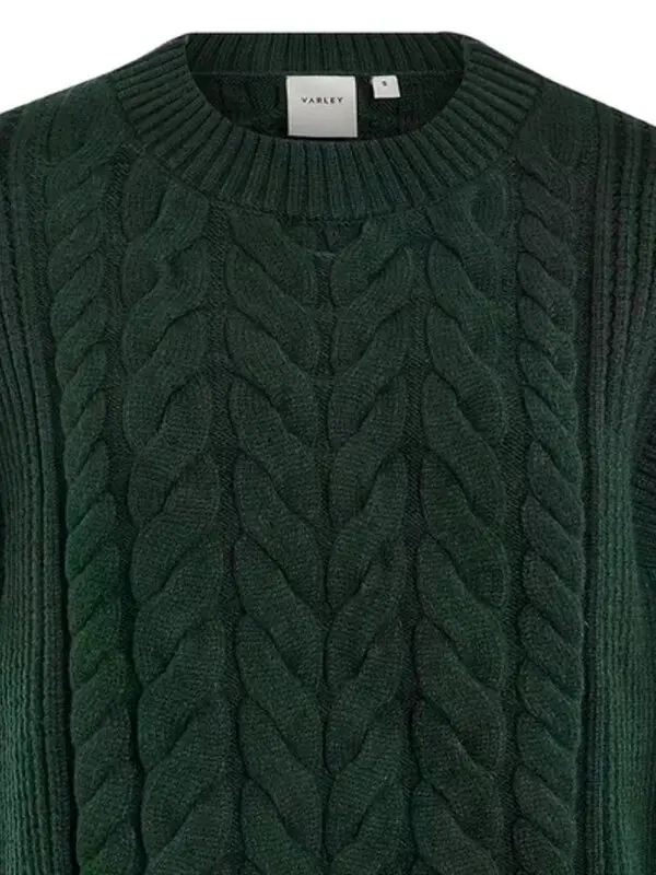 Varley Pixie Cable-knit Sweater Vest