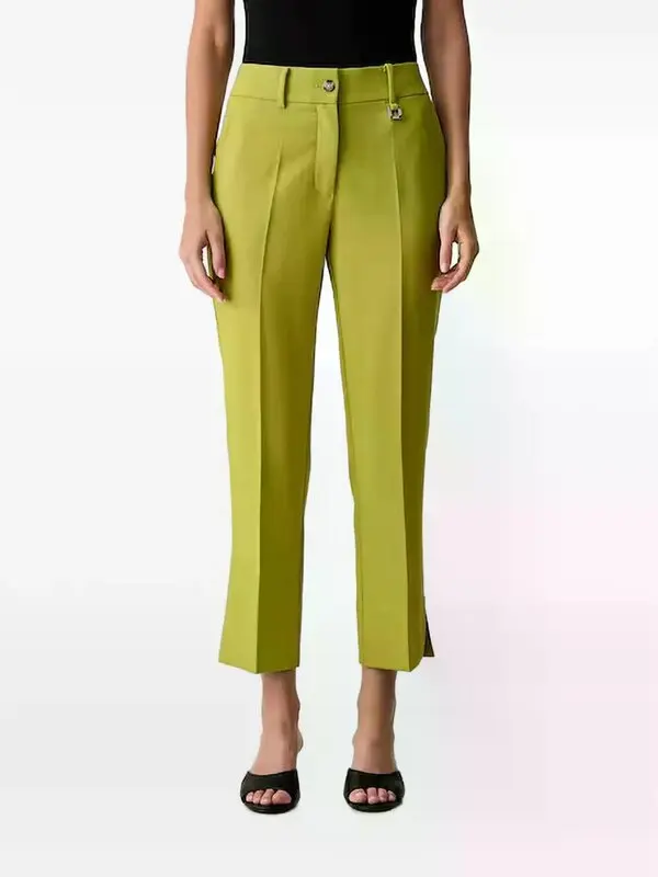 JOOP! Logo-waistband Pressed-crease Trousers