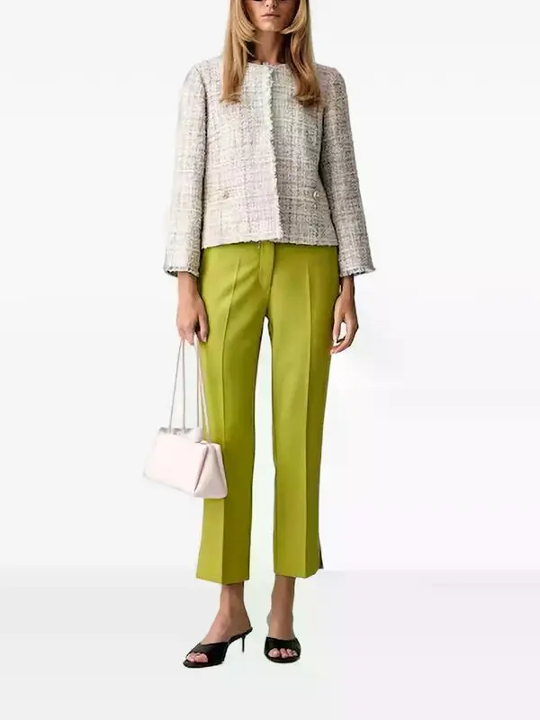 JOOP! Logo-waistband Pressed-crease Trousers