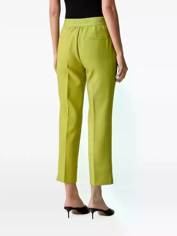 JOOP! Logo-waistband Pressed-crease Trousers