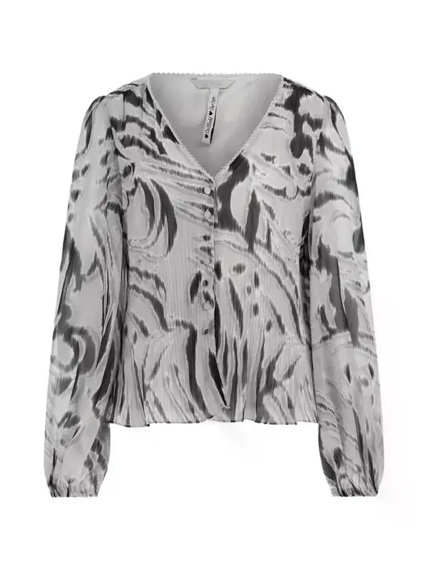 Guess Yvette Pleated Blouse