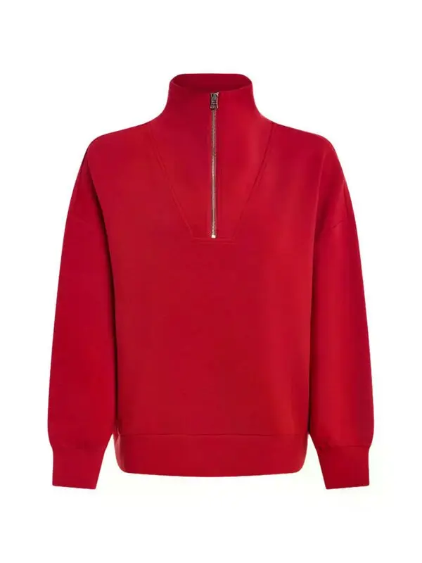 Varley Hawley Half-zip Sweatshirt - Red