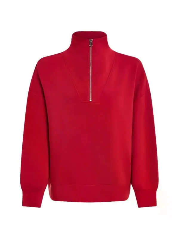 Varley Hawley Half-zip Sweatshirt - Red