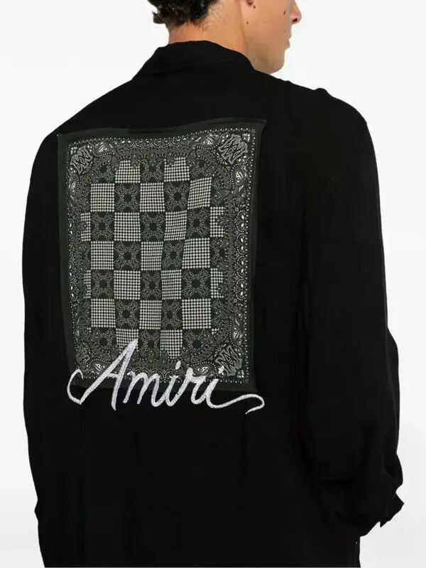 Amiri Ma Check Button-down Shirt
