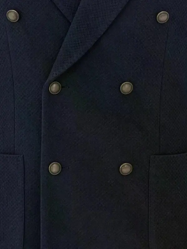 BRERAS MILANO Double-breasted Peak-lapel Jacket