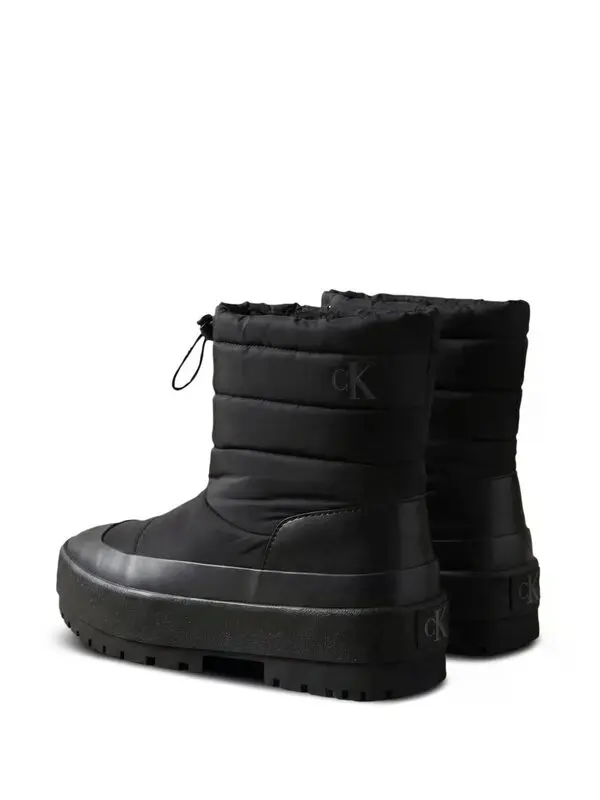 Calvin Klein Quilted Drawstring Rain Boots