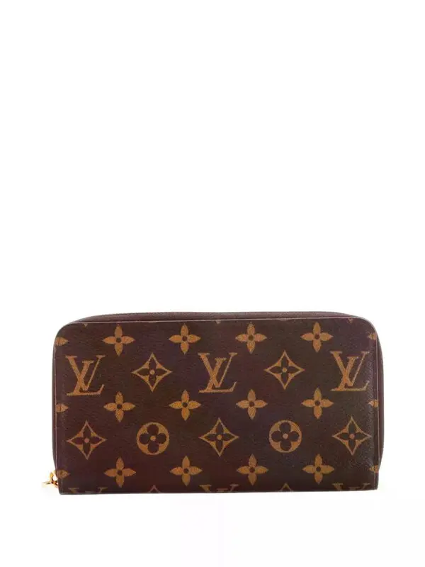 LOUIS VUITTON Zippy Wallet Monogram Canvas Small Wallets