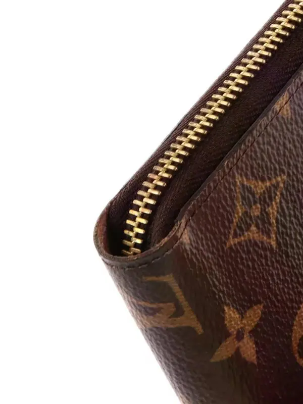 LOUIS VUITTON Zippy Wallet Monogram Canvas Small Wallets