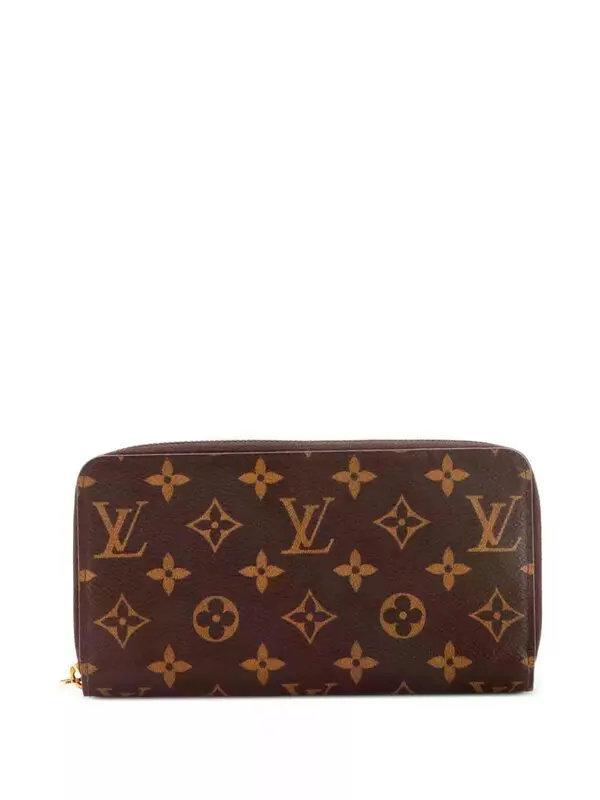 LOUIS VUITTON Zippy Wallet Monogram Canvas Small Wallets - Brown