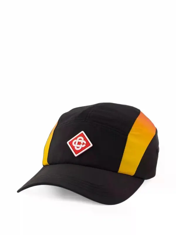 Casablanca Orange Gradient Cap - Black