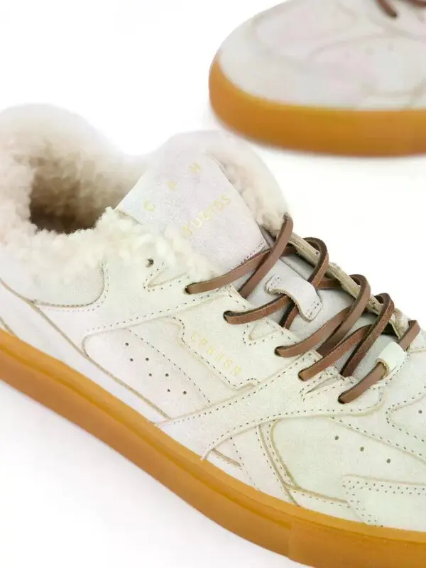 COPENHAGEN  Cph63 Shearling-trim Sneakers