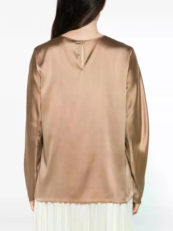 Max Mara Long-sleeve Blouse - Brown