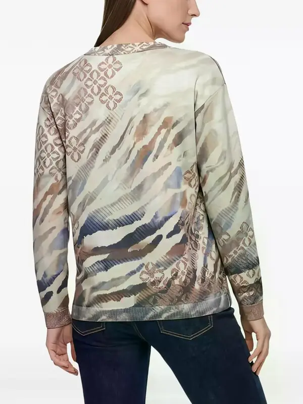 BETTY BARCLAY Drawstring-detail Sweater - Neutrals