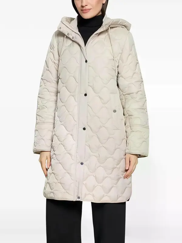 BETTY BARCLAY Quilted Hooded Coat