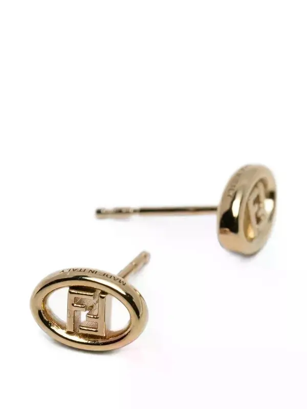 Fendi O'lock Stud Earrings