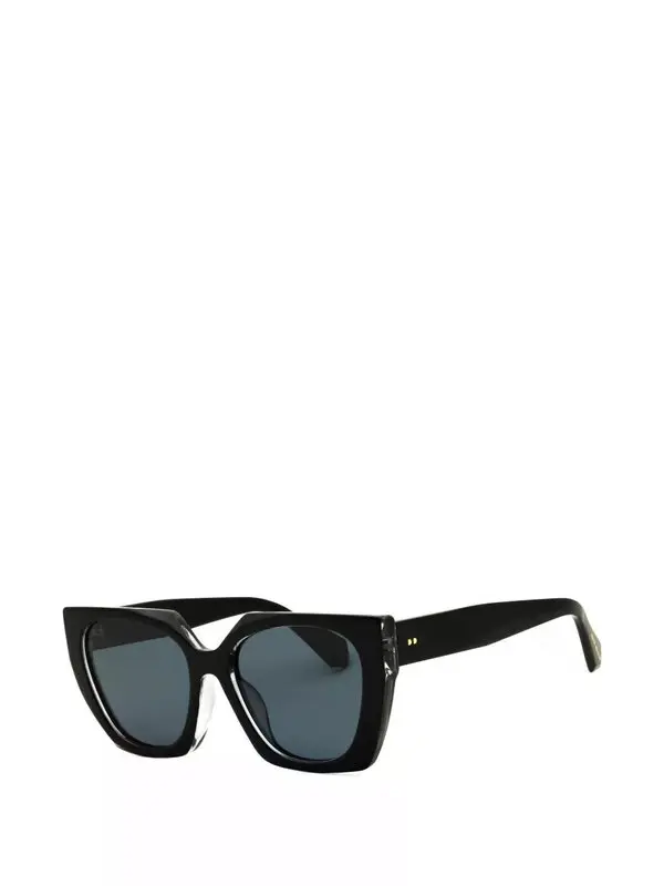 PRIVE REVAUX Tropic Nights Oversized Geometric-frame Sunglasses