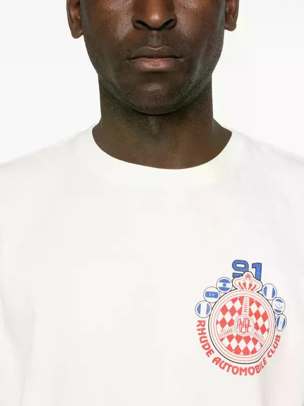 Rhude Graphic-print T-shirt - Neutrals