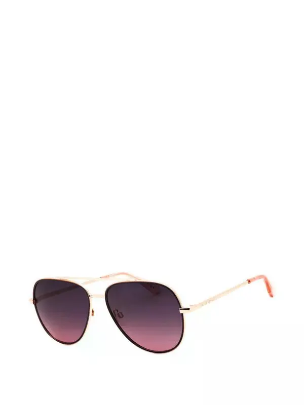 PRIVE REVAUX Glowin Hour Pilot-frame Sunglasses