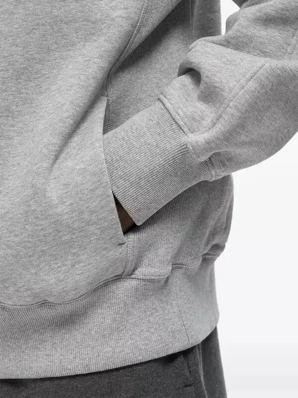 OLAF Quarter-zip Logo-embroidered Sweatshirt