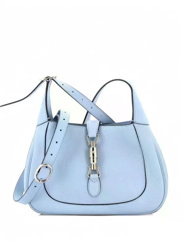 Gucci Jackie 1961 Leather Small Hobo Bag - Blue