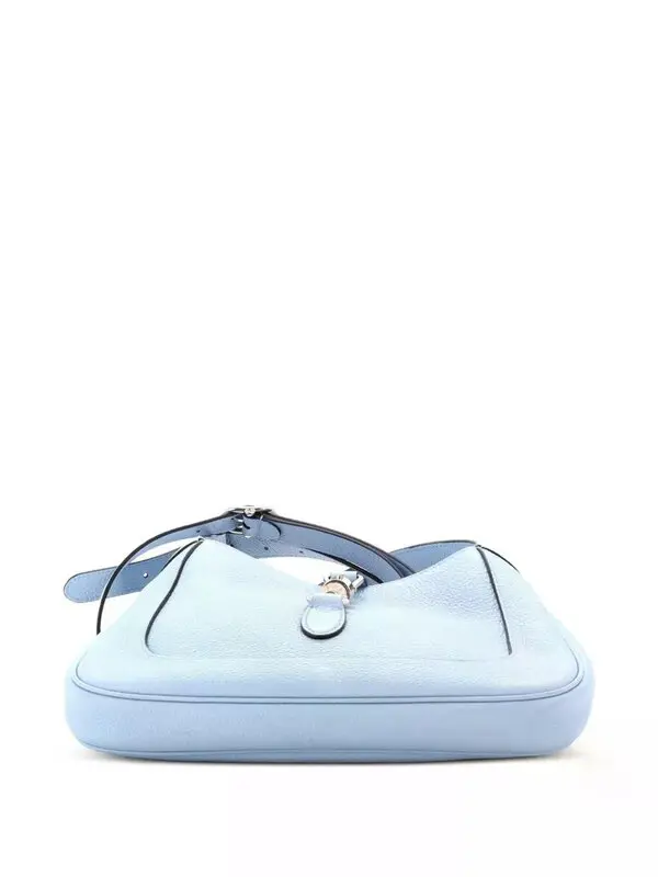 Gucci Jackie 1961 Leather Small Shoulder Bag - Blue